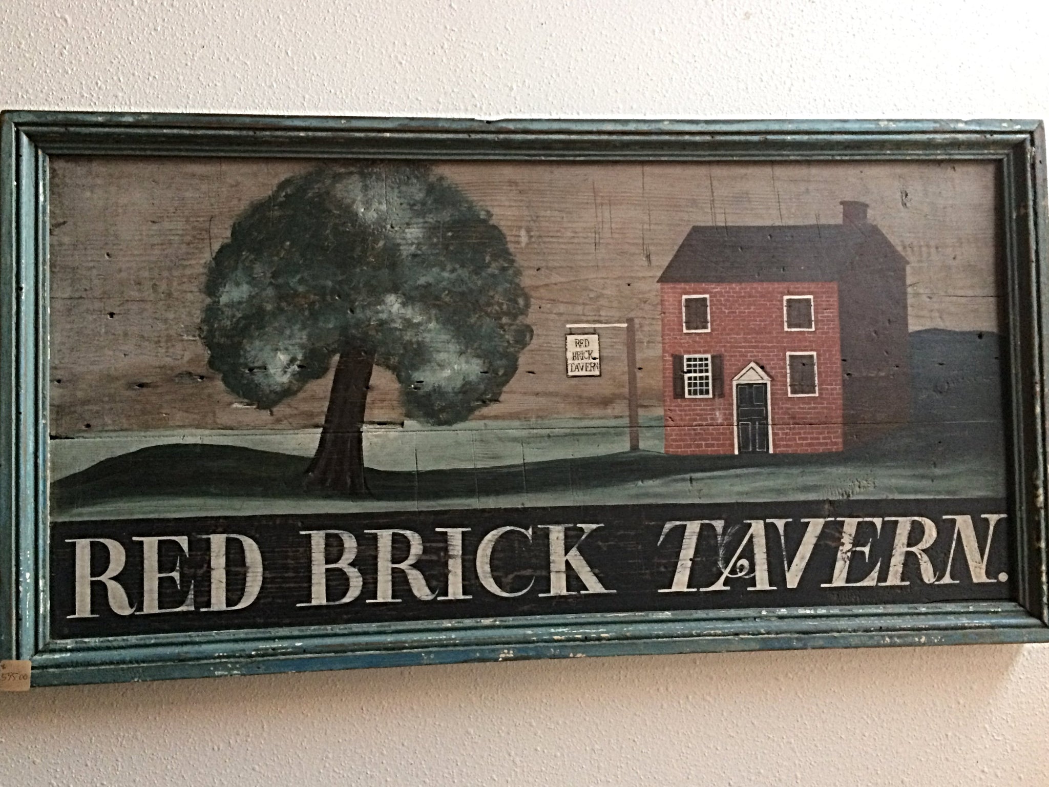 Red Brick Tavern Sign – Cottage House Primitives
